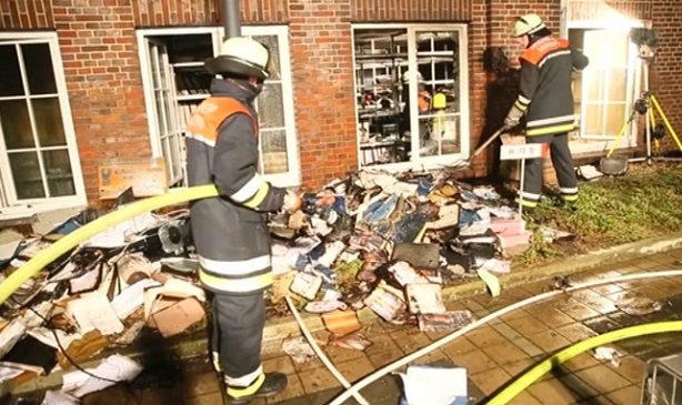 Arsonists attack German newspaper office | IRIA News