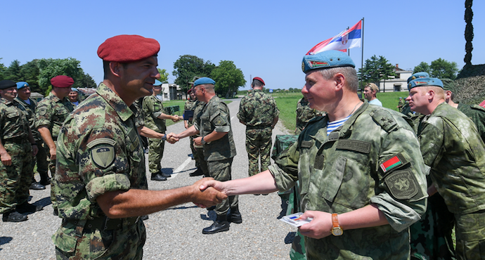 Russia, Serbia hold second joint military exercise | IRIA News
