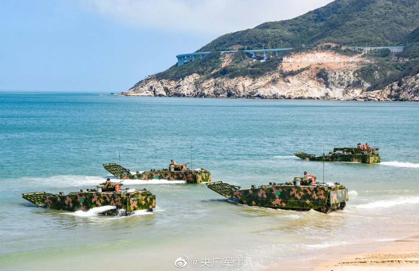 China conducts beach landing military exercise near Taiwan | IRIA News