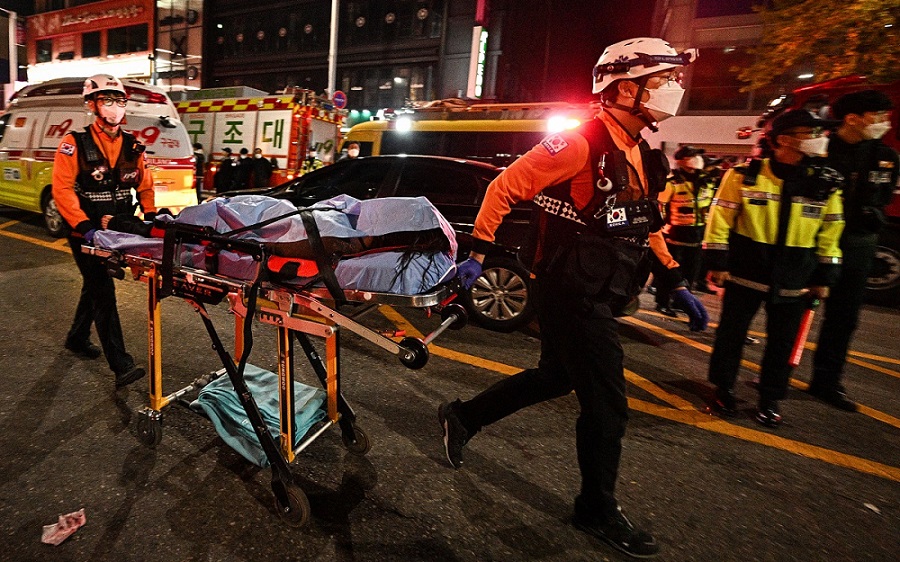 At least 150 dead in stampede during Halloween party in Seoul | IRIA News