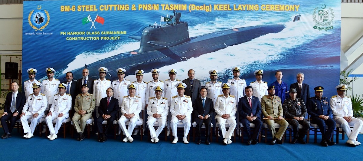Pakistan begins building two submarines to accelerate naval ...